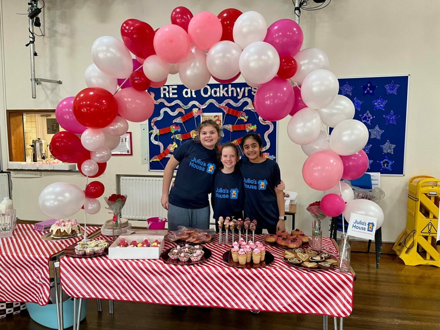 Ellie, Isla and Amaaya’s fantastic Bake Sale in aid of Julia’s House ...